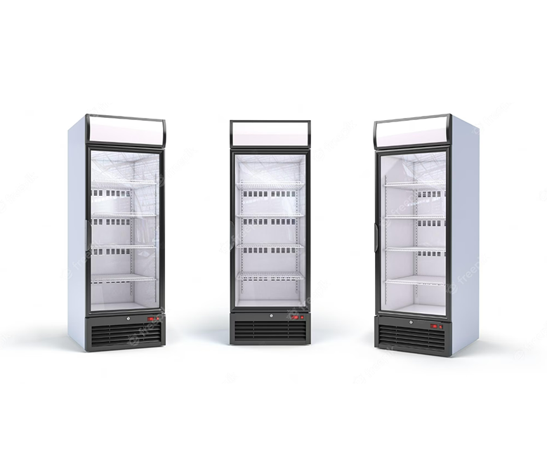 Self-Closing Door Refrigerator Automatic Defrost Commercial 350L