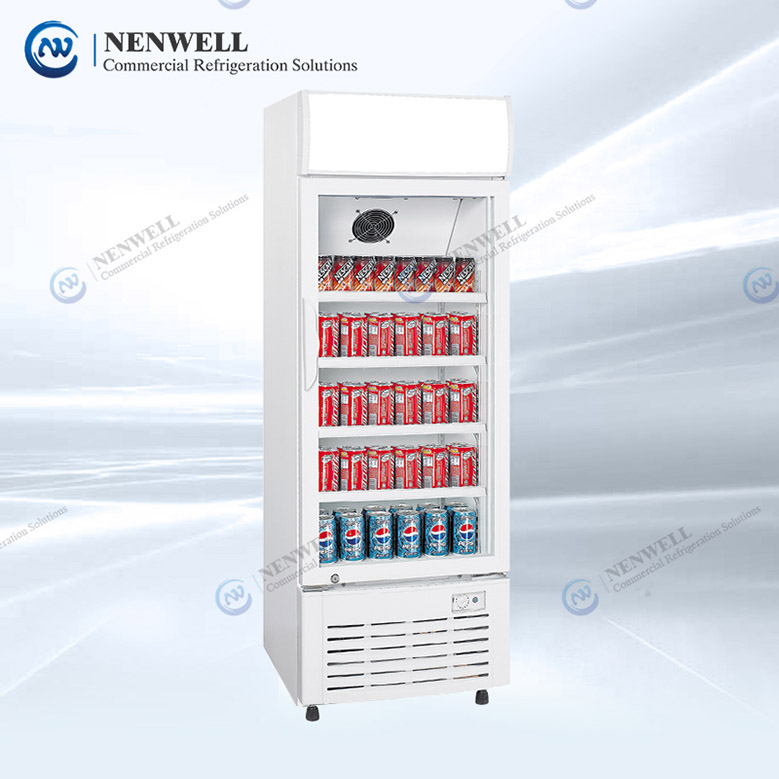 Self-Closing Door Refrigerator Automatic Defrost Commercial 350L