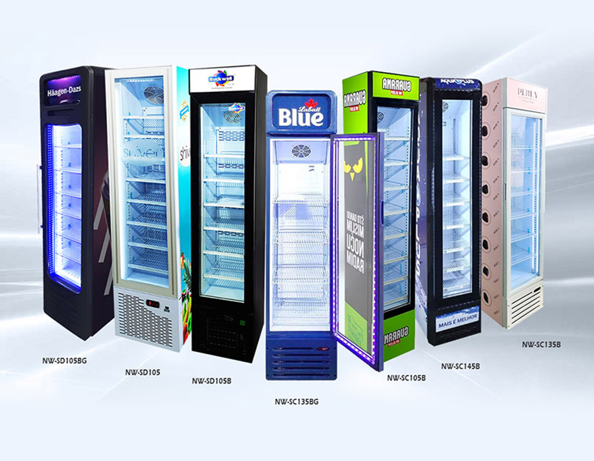 Mini Cooler Fridge with Self-Closing Door 105 Litres